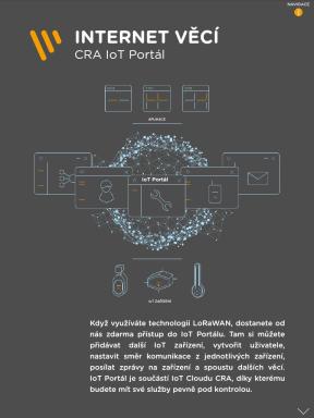 Internet věcí – CRA IoT Portál | IoT | CRA